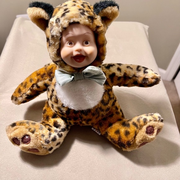 Cuddle Kids | Toys | Rare Early Geppeddo Leo Leopard Cuddle Kids ...